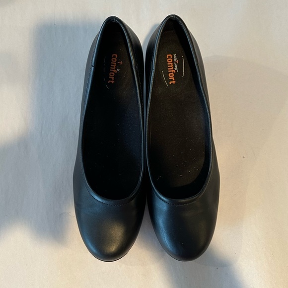 Safetstep | Shoes | Safetstep Slip Resistance Black Slip On Dress Shoes ...